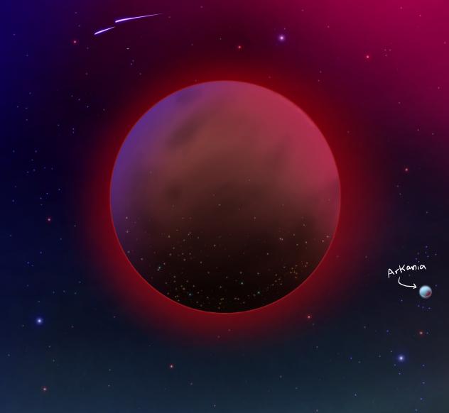 Planet Crimson - ibisPaint