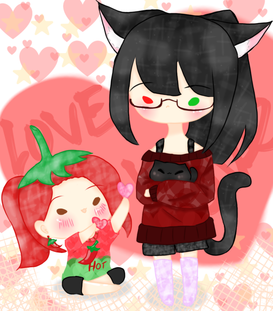 🌶️Ớt & Mèo😼 - ibisPaint