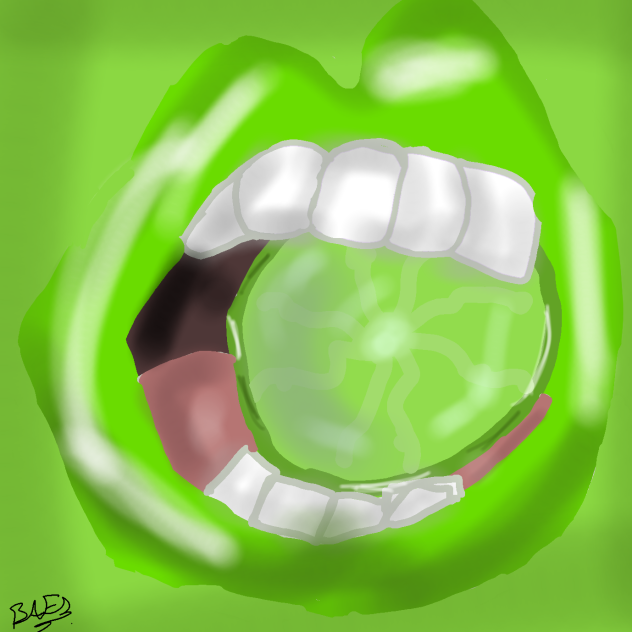 lips biting lim - ibisPaint