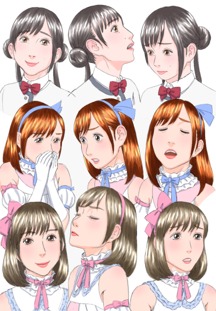 tiny starsなこさゆリー練習6 - ibisPaint