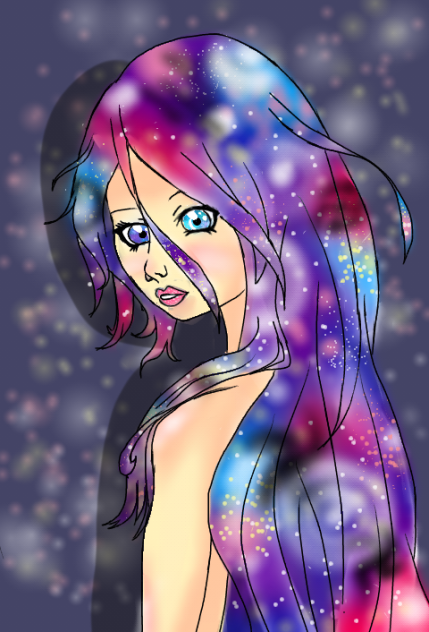 Galactic Hair - ibisPaint