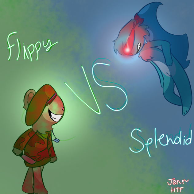 Flippy VS Splendid - ibisPaint