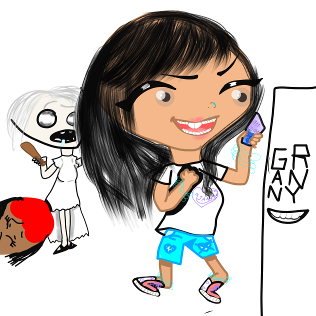 I escaped GRANNY - ibisPaint