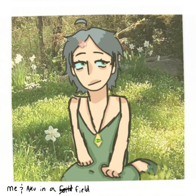In a field - ibisPaint