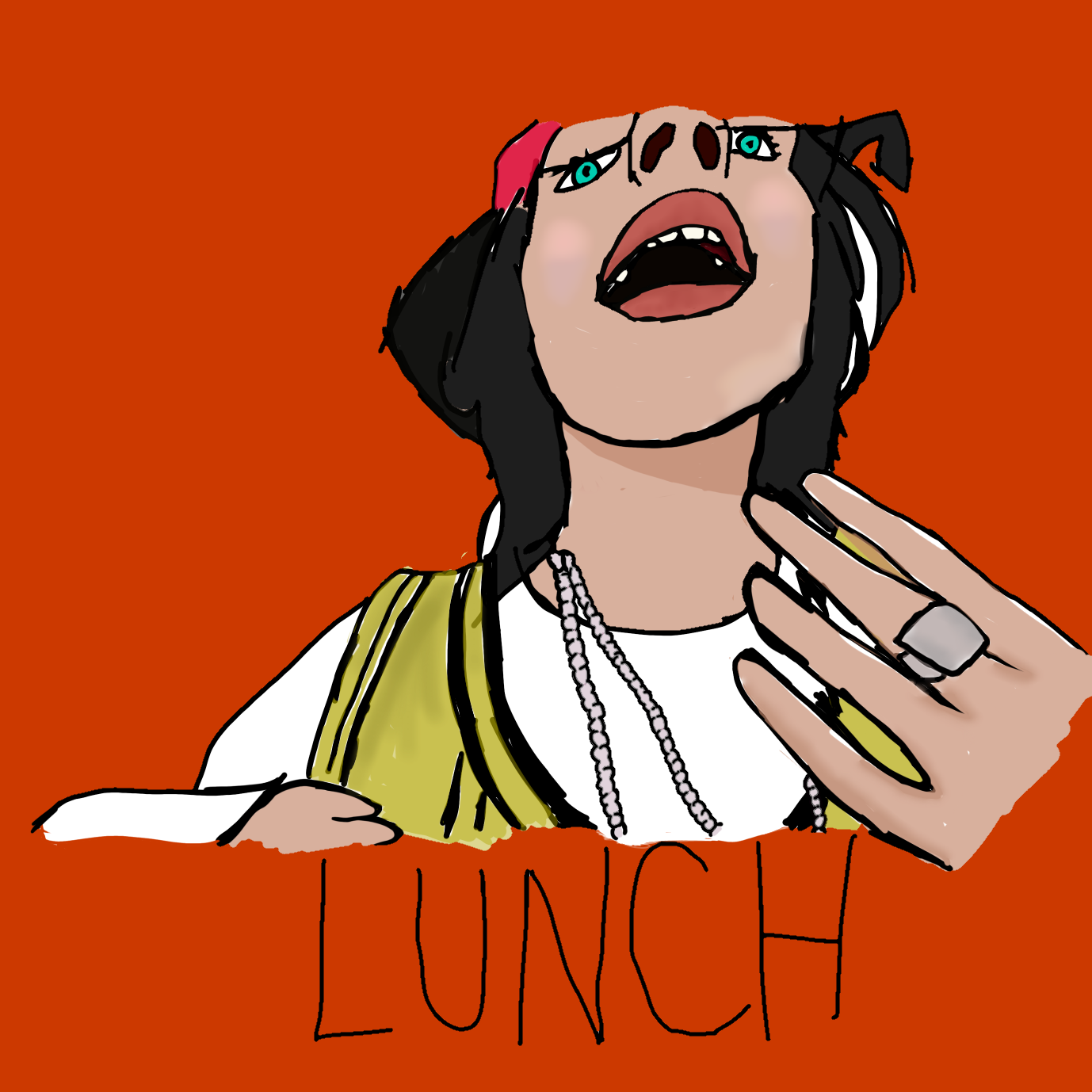 LUNCH - Billie Eilish - ibisPaint