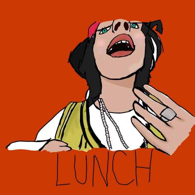 LUNCH - Billie Eilish - ibisPaint