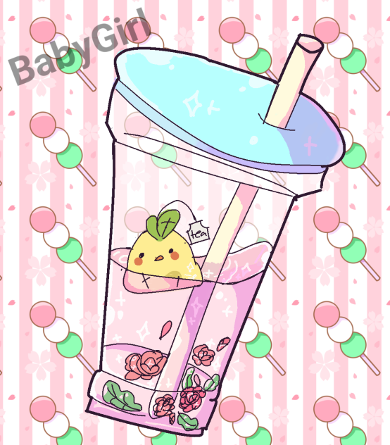 Boba cup - ibisPaint