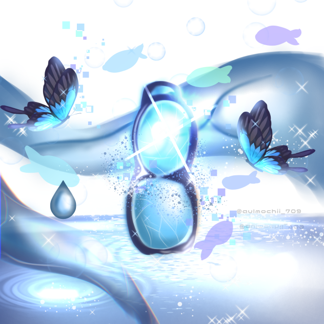 Le Aqua Crystal - ibisPaint