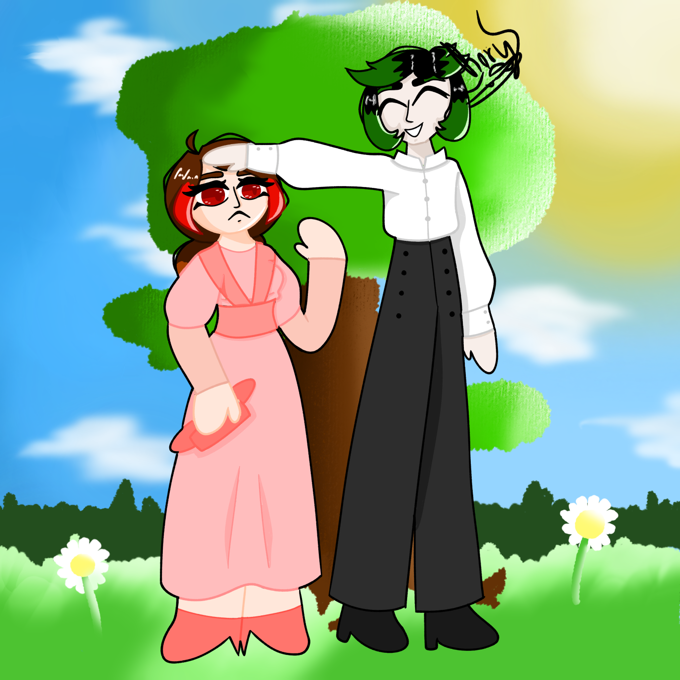 Bart and Carrie - ibisPaint