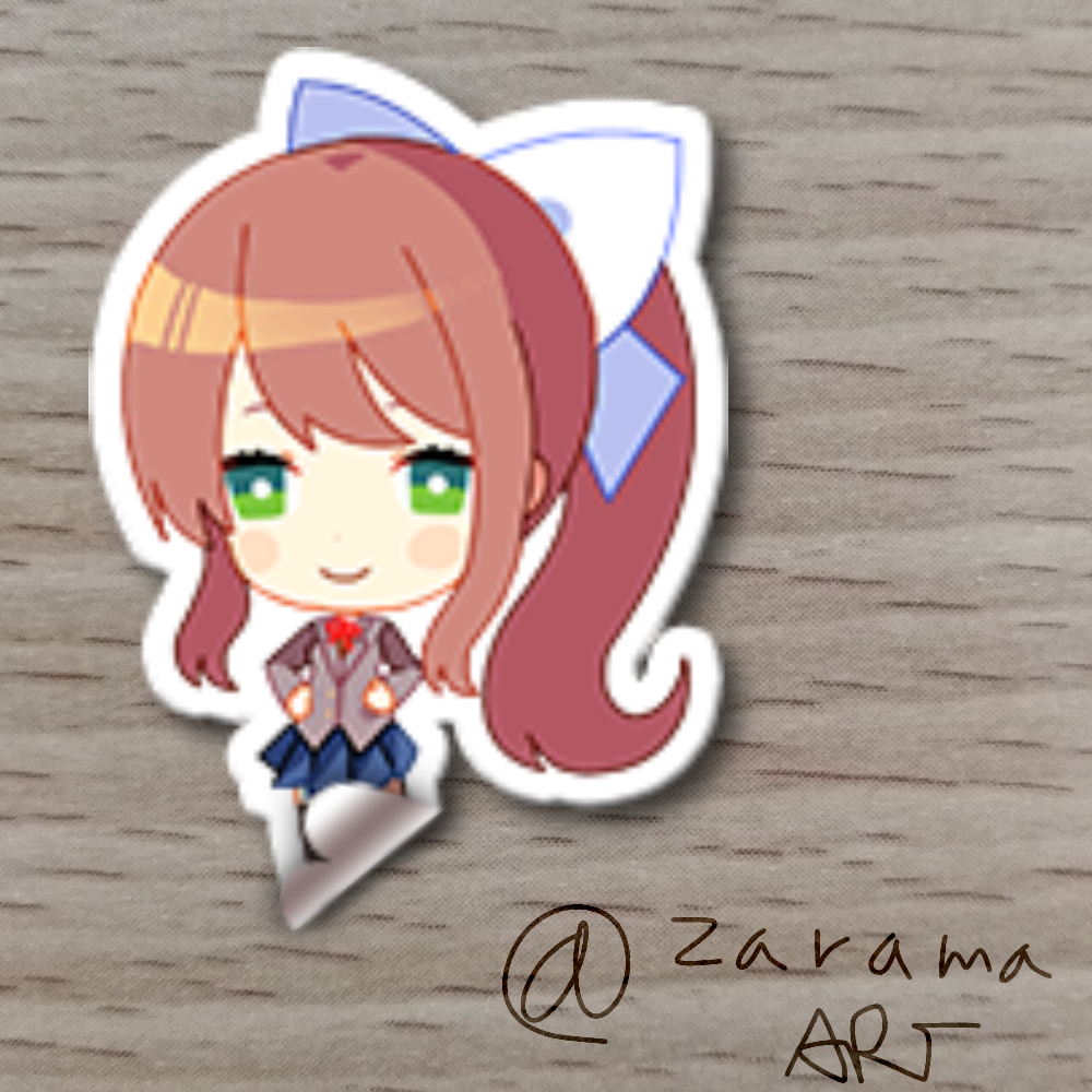 Monika Sticker - ibisPaint
