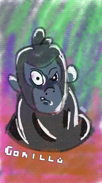 gorilla - ibisPaint