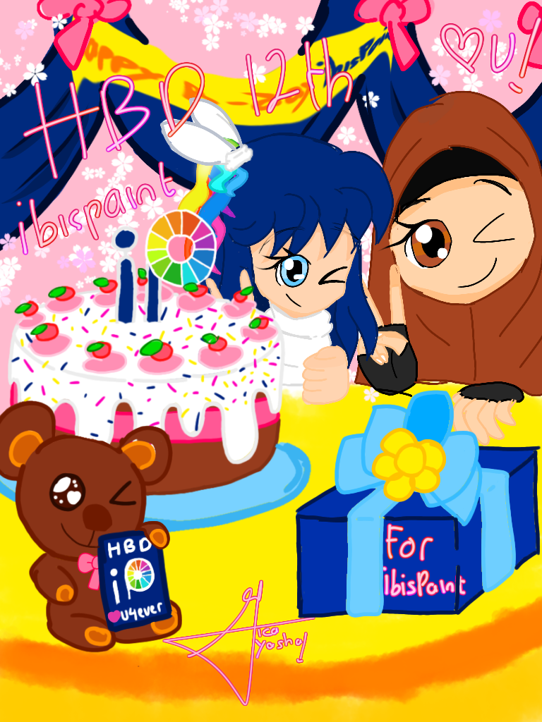 Happy birthday ibisPaint ! - ibisPaint