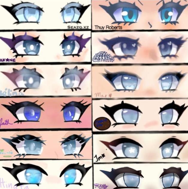 ☆Gacha Eyes editing collab 1☆ - ibisPaint