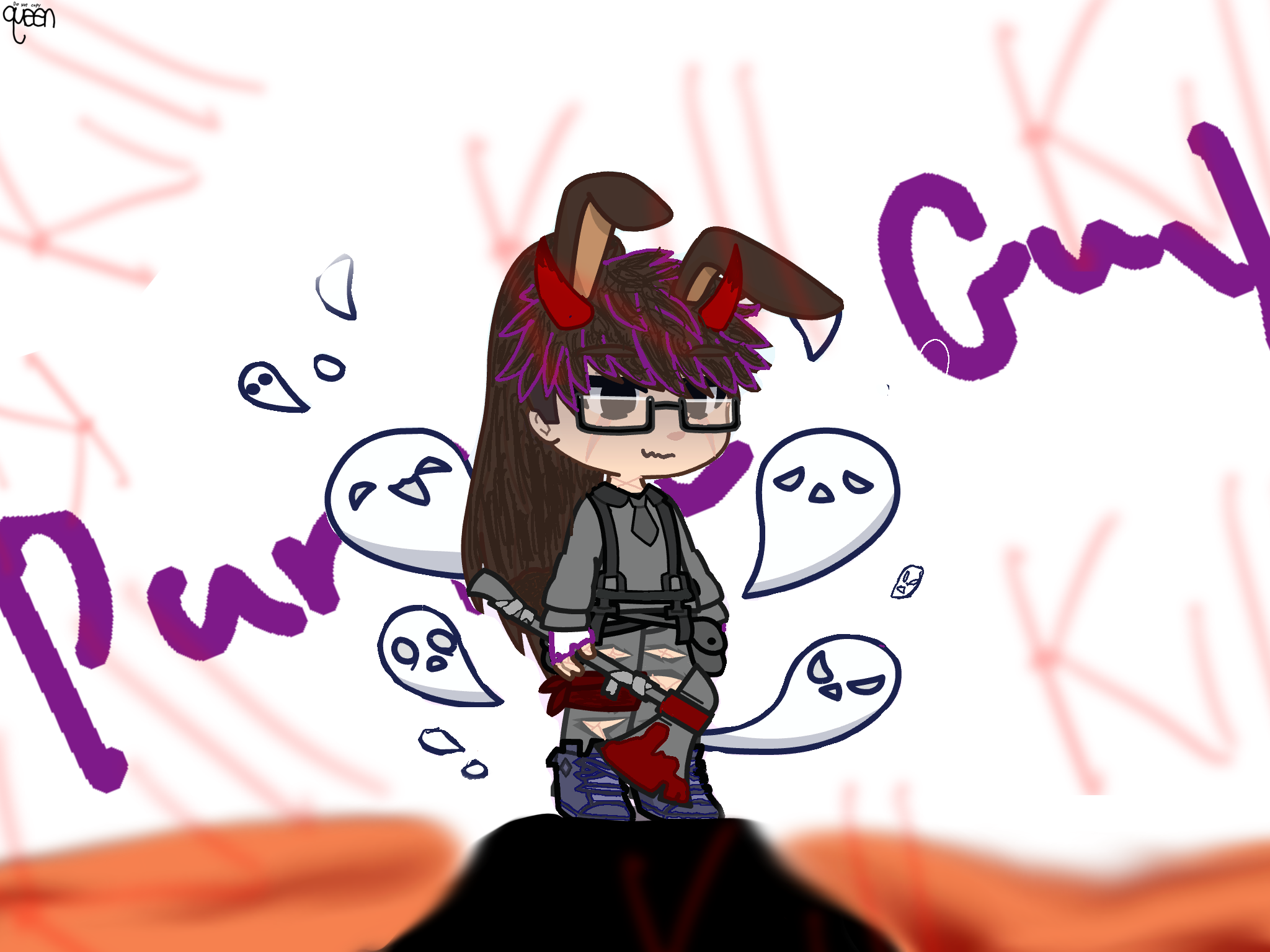 William Afton - Dead - Illusion disk - ibisPaint