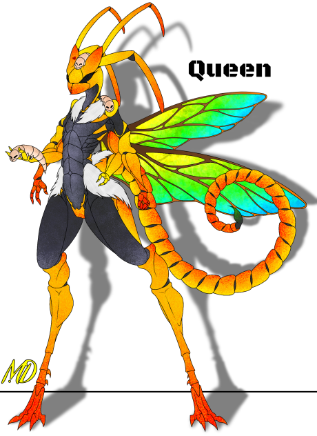 The wasp queen - ibisPaint