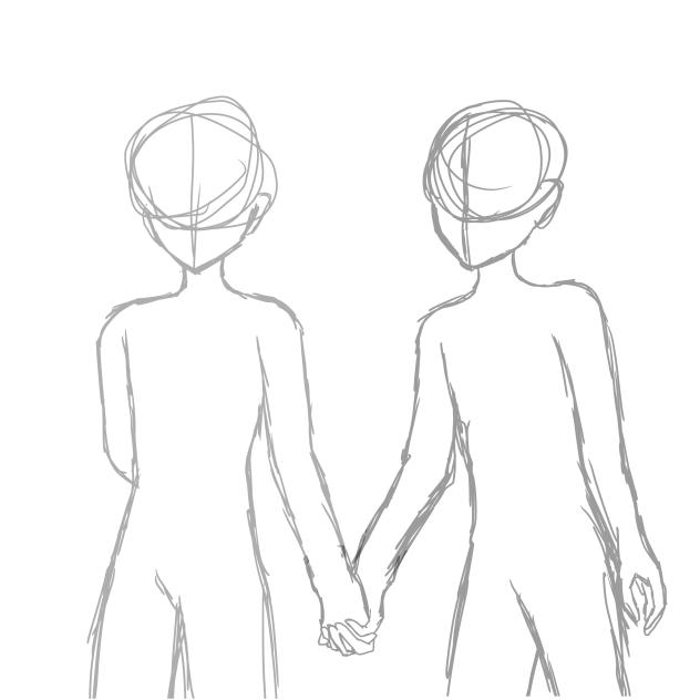 Holding handsss - ibisPaint