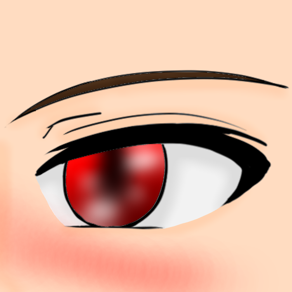 Ojo rojo - ibisPaint