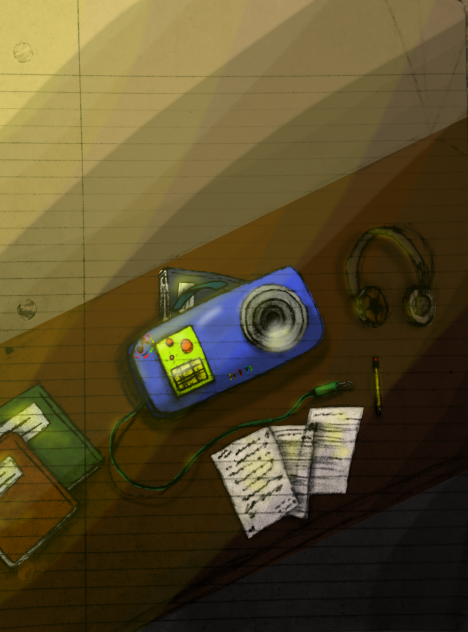 Melody the speaker - ibisPaint