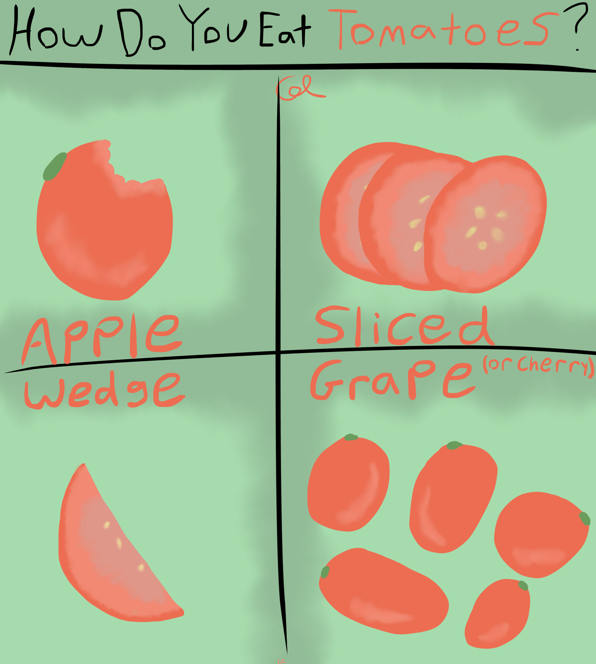 TOMATOES - ibisPaint