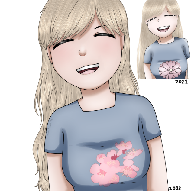 I redid an old drawing - ibisPaint