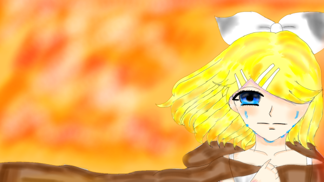 Kagamine Rin-Regret message - ibisPaint