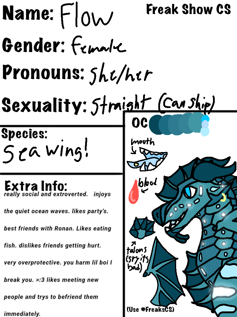 Flow character sheet - ibisPaint