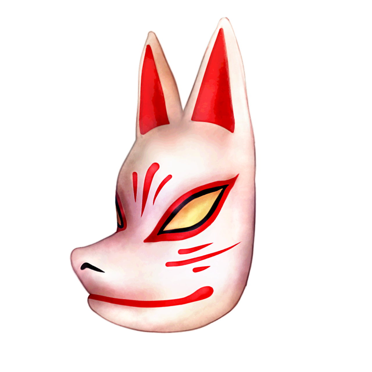 Kitsune Mask 1 a - ibisPaint