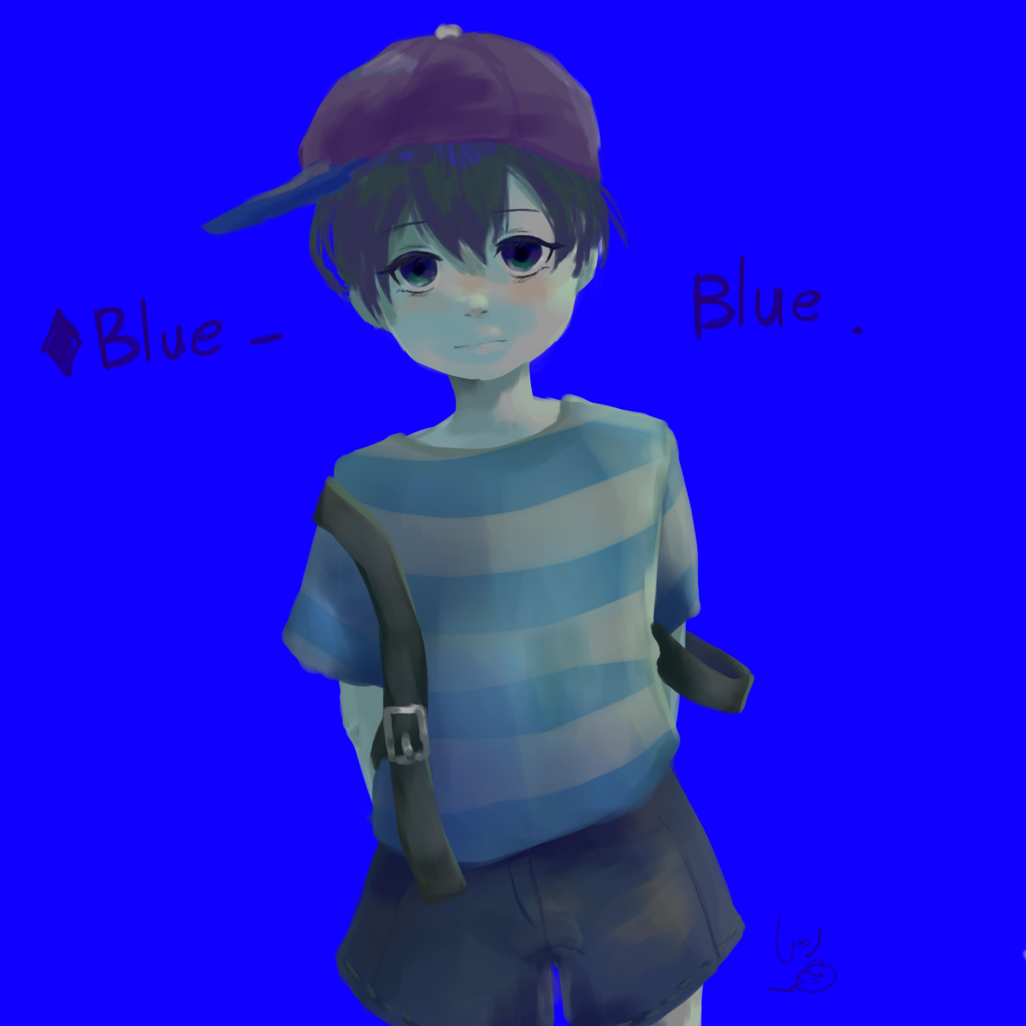 Blue,Blue. - ibisPaint