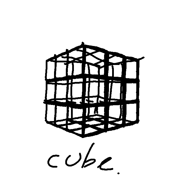 cube. 😭 - ibisPaint