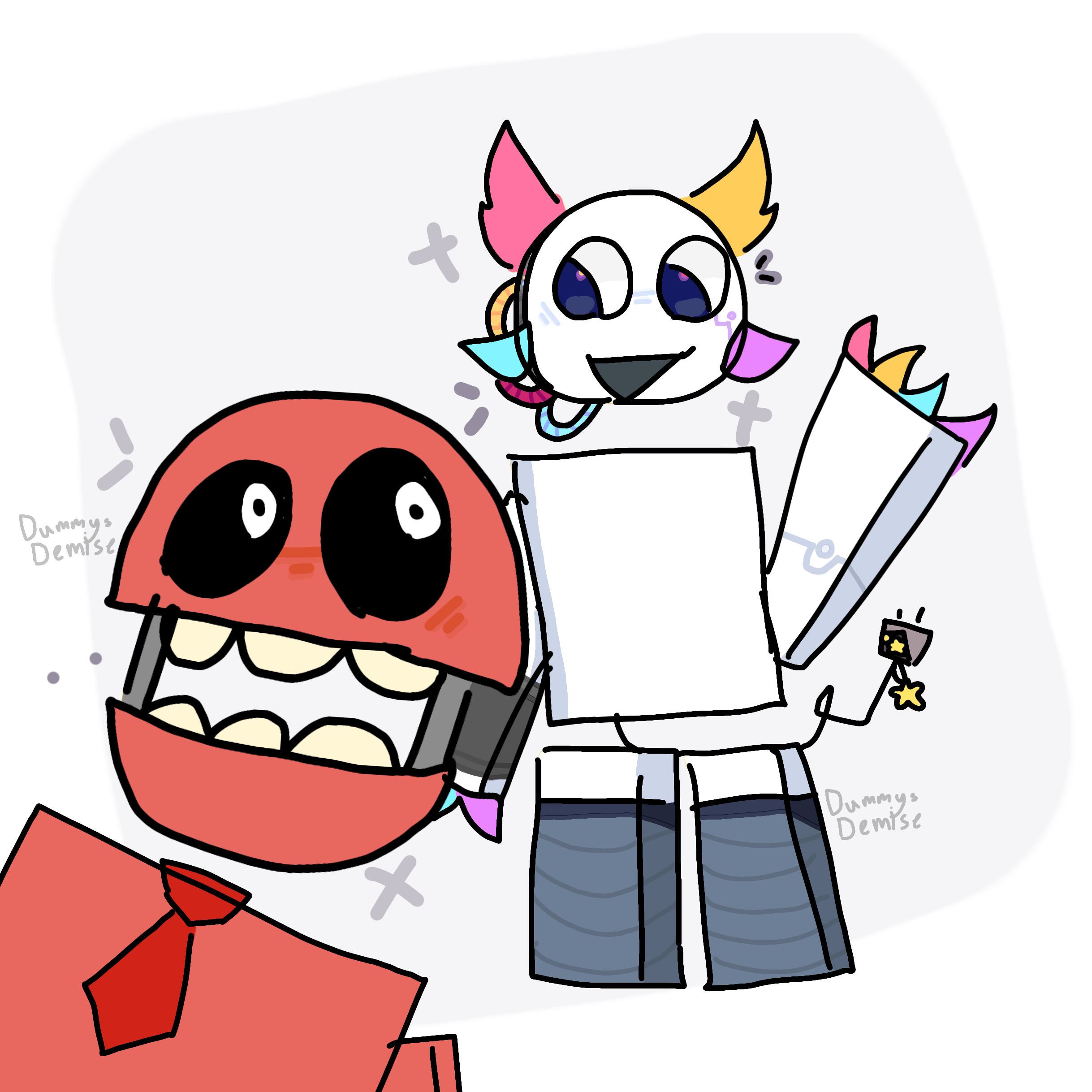 RedWires aka Prototype x Reddy fanart - ibisPaint