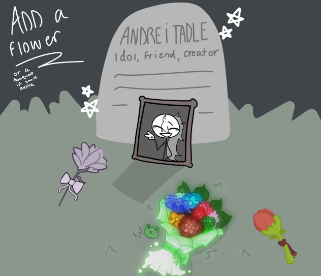 in loving memory of andrei tadle. - ibisPaint