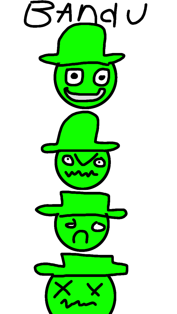 Drawing Icons Bandu NEW! Part 1 - ibisPaint