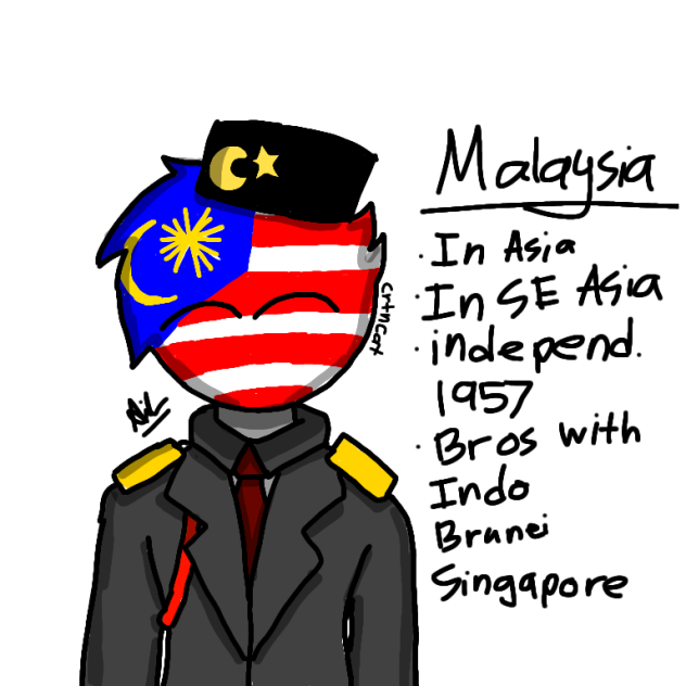 Malaysia (countryhumans) - ibisPaint