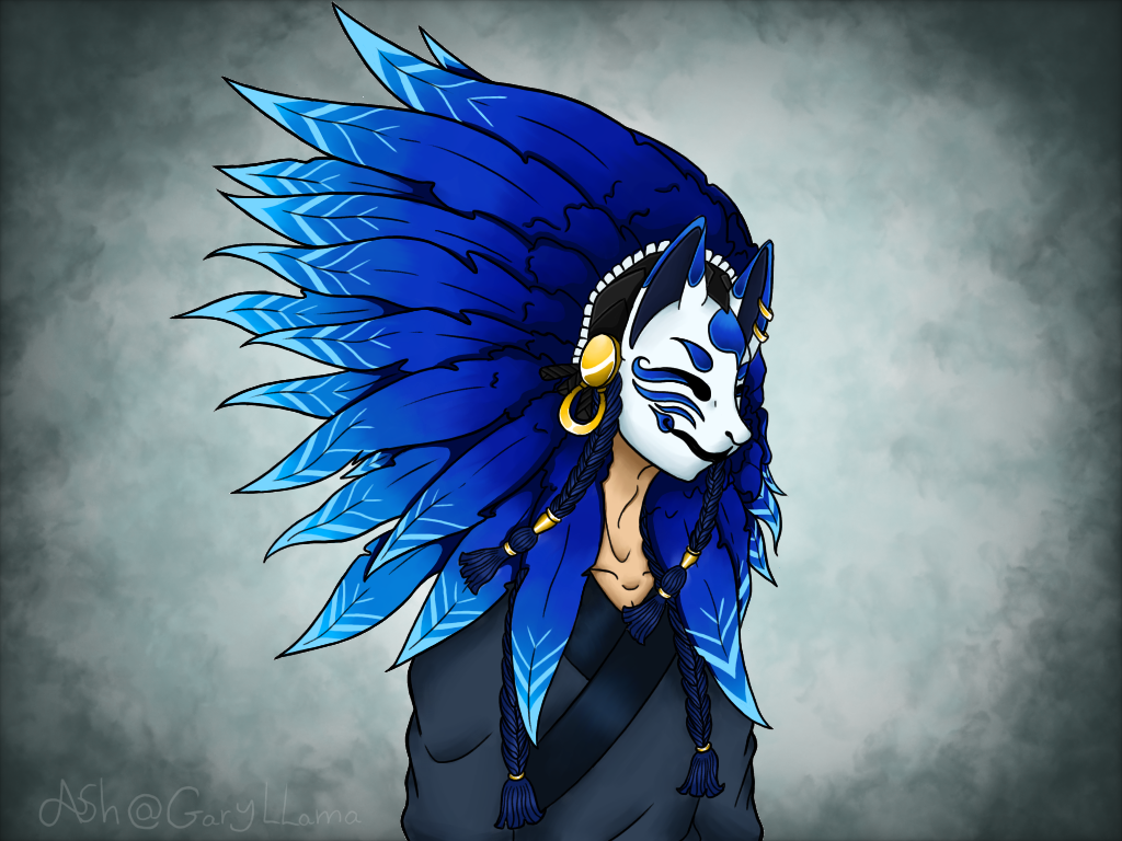 Kitsune Guardian - ibisPaint