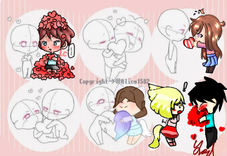 More valentines day collab - ibisPaint