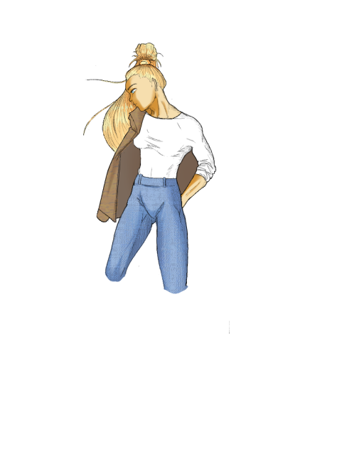 Buff babe (muscle anatomy practice) - ibisPaint