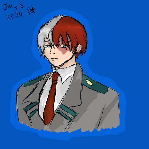 Shoto Todoroki - ibisPaint