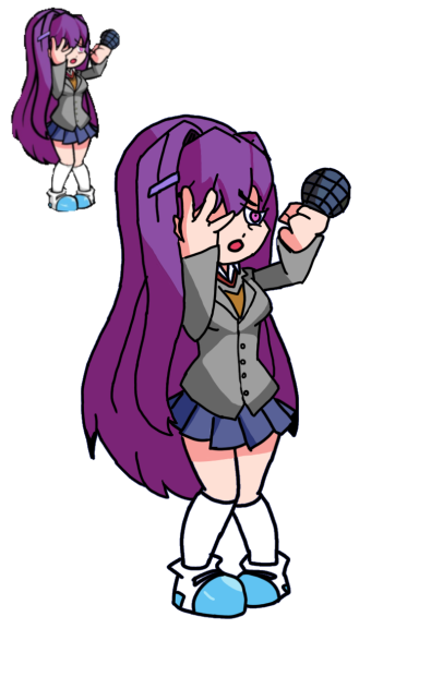 i draw fnf yuri - ibisPaint