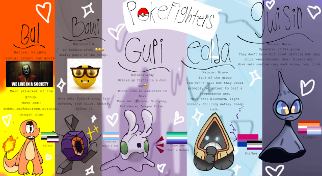 Poke fighters! [Cast] - ibisPaint