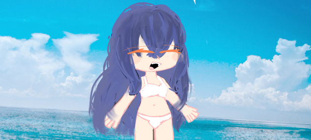 Đi biển cùng tôi ko ! - ibisPaint