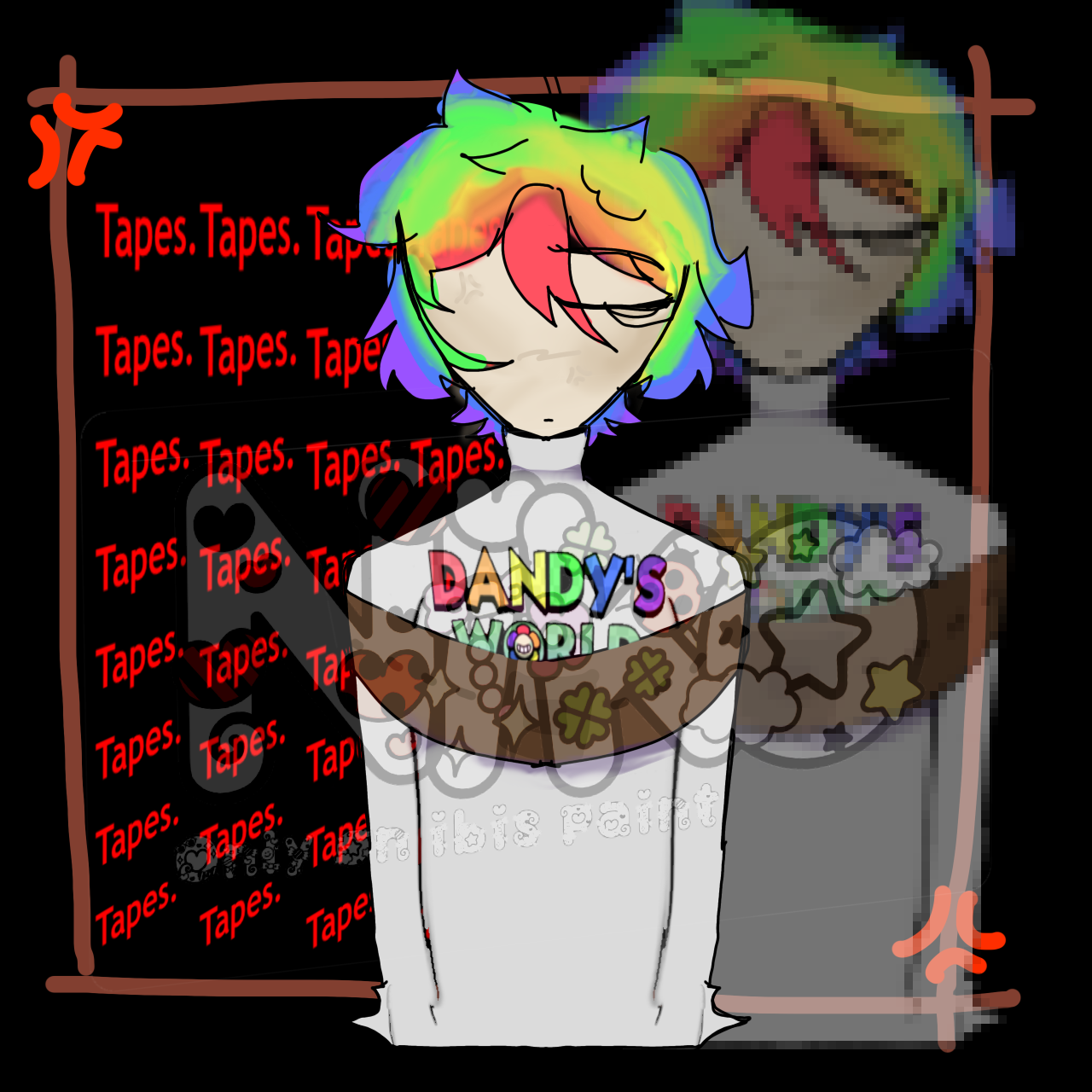 Human dandy au 💐🌻 - ibisPaint