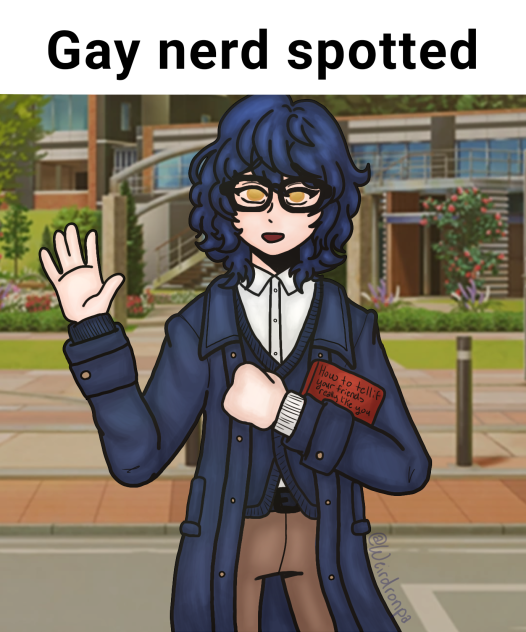 Gay Nerd - ibisPaint