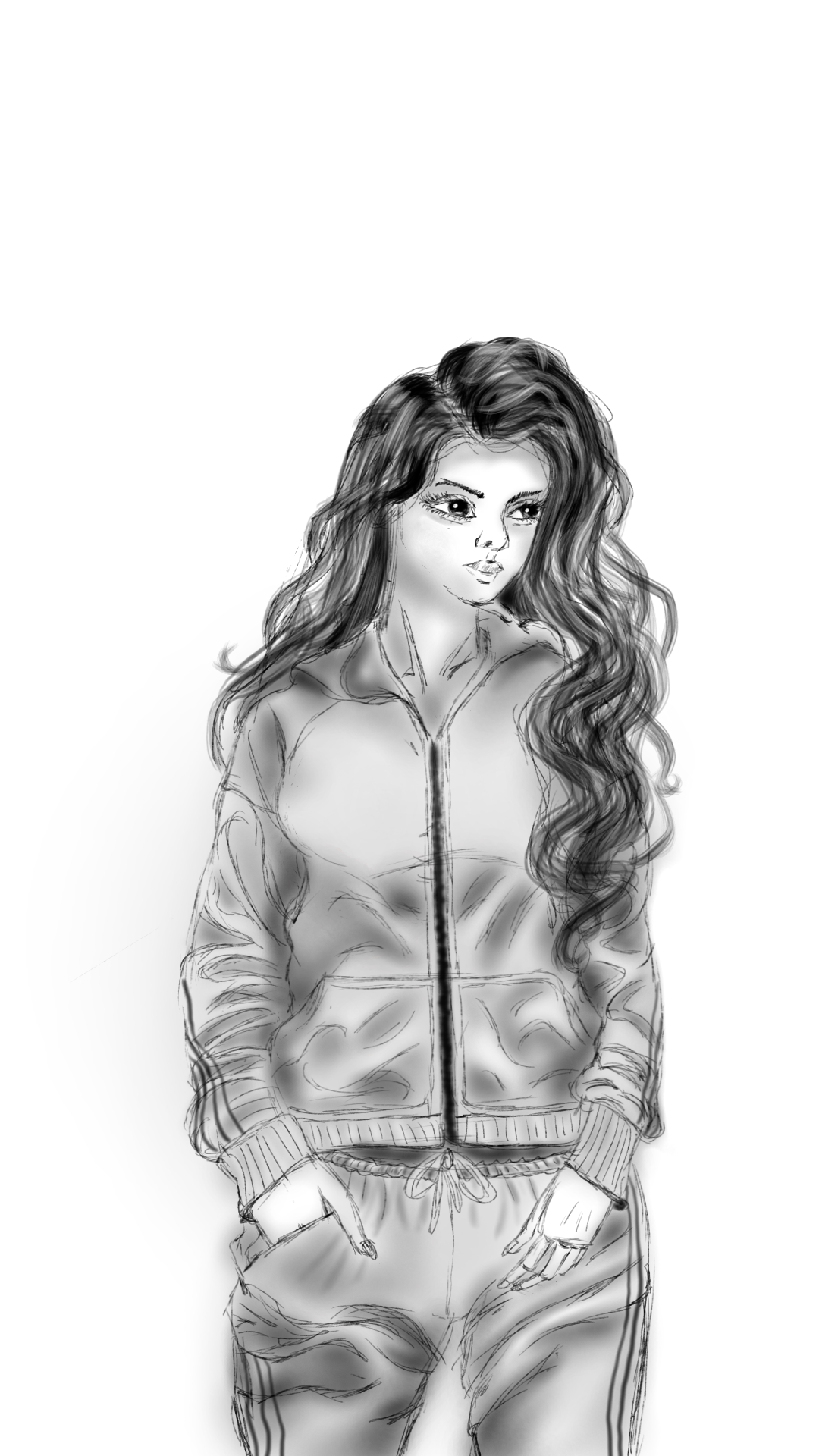 Girl in Tracks - ibisPaint
