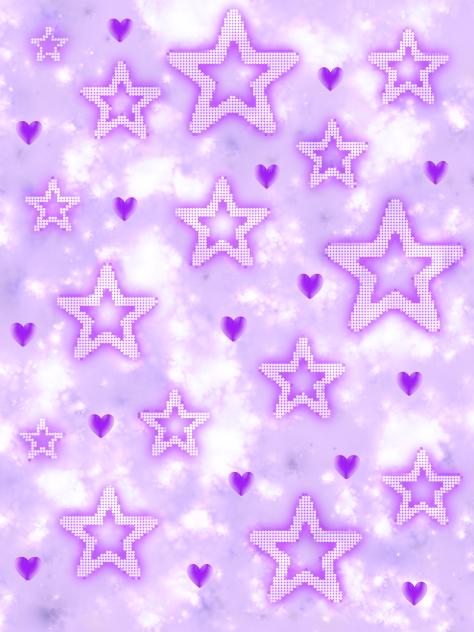 Star-Heart background (y2k) - ibisPaint
