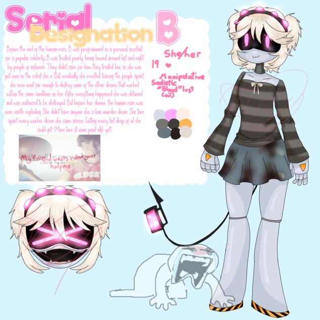 Serial Designation B [OC] 🩷💛 - ibisPaint