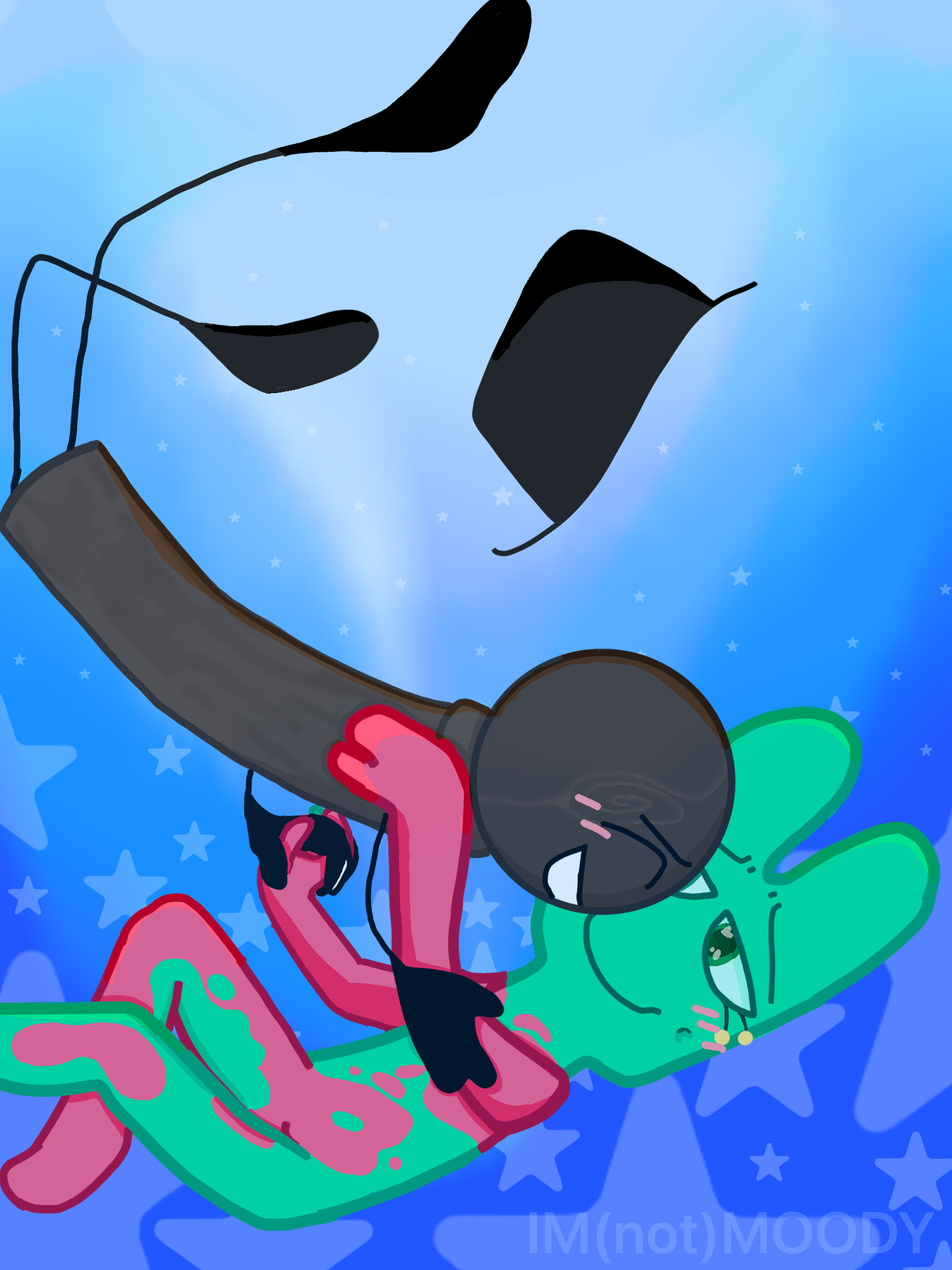 Free fall - ibisPaint