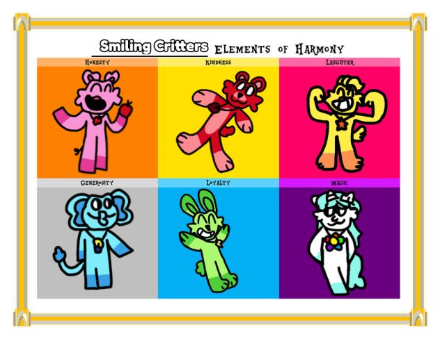 Smiling Critters mlp cast - ibisPaint