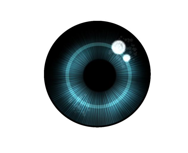 COLOURED EYE (BLUE) - ibisPaint