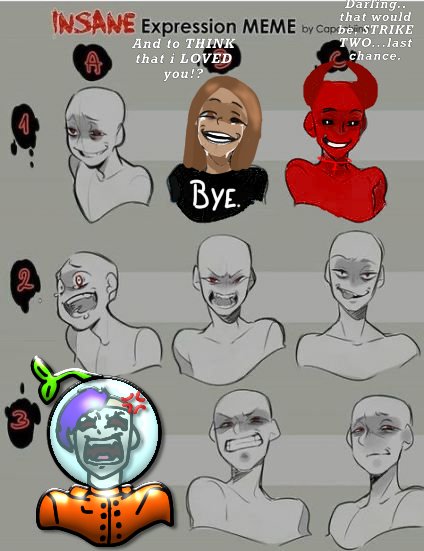 Insane expression collab 🤪🤪🤪 - ibisPaint