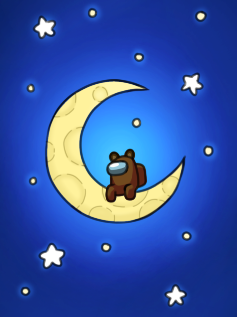 among us bear - ibisPaint